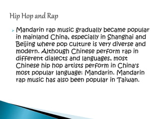 cHiNese sONgs (中国音乐) | PPTX