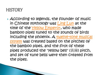 cHiNese sONgs (中国音乐) | PPTX