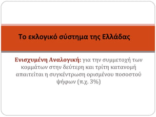 Εκλογές και εκλογικά συστήματα (σελ. 50-51) | PPT