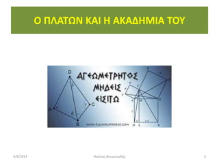 Η Ακαδημία του Πλάτωνα | PPT