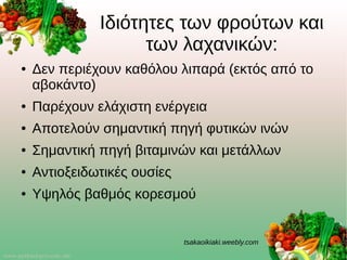 φρουτα λαχανικά | ODP