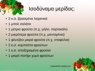 φρουτα λαχανικά | ODP