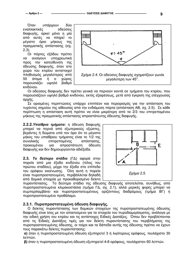 Κανονισμος πυροπροστασιας κτιριων | PDF