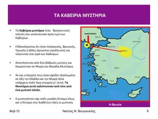Τα Μυστήρια της Σαμοθράκης | PPTX