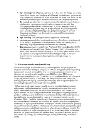 το θέατρο και διαπολιτισμική ικανότητα | DOC