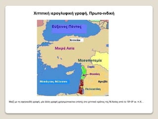 η ιστορικη εξελιξη της γραφης | PPTX
