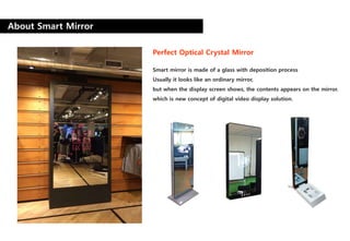Smart Mirror for Digital Signage | PPTX
