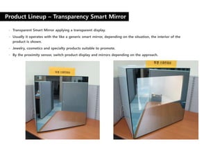 Smart Mirror for Digital Signage | PPT