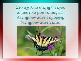 Tο μυστικό μιας πεταλούδας | PDF