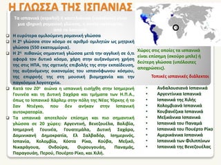 ισπανικη γλωσσα | PPTX