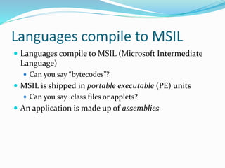 .Net framework | PPTX