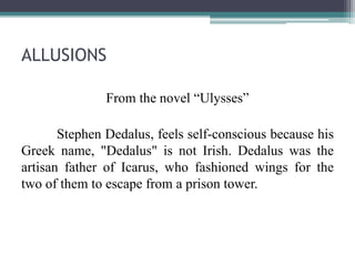 стиль джойса | PPTX | Poetry | Books and Literature