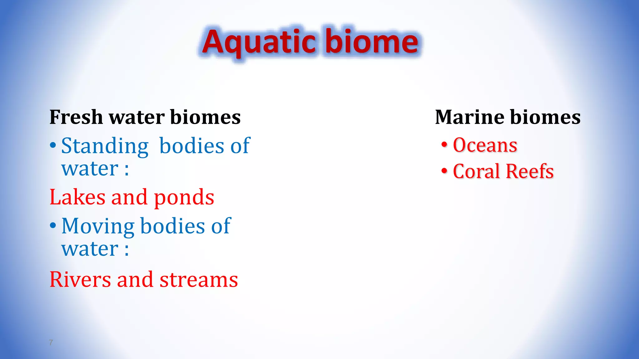 stratification of water environments - | PPTX