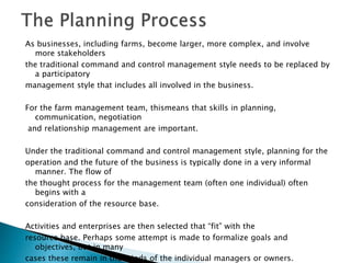 .Design and development of farm business plan By Allah Dad Khan | PPTX ...