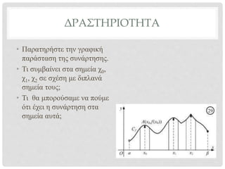 ΤΟΠΙΚΑ ΑΚΡΟΤΑΤΑ ΣΥΝΑΡΤΗΣΗΣ | PPT
