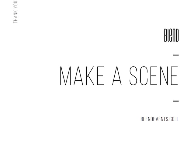 BLEND EVENTS | PPT