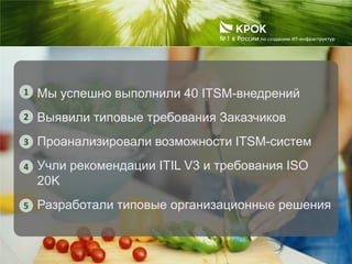 Типовые решения. КРОК-ITSM-Service-Box | PDF