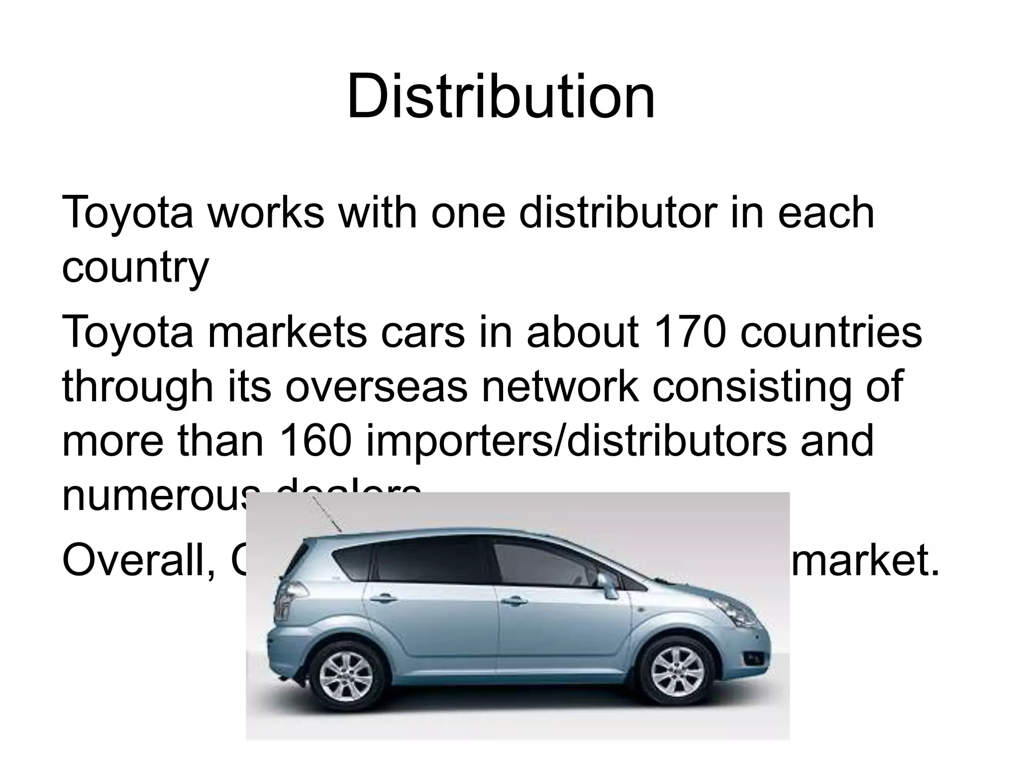 Toyota Logistics | PPTX