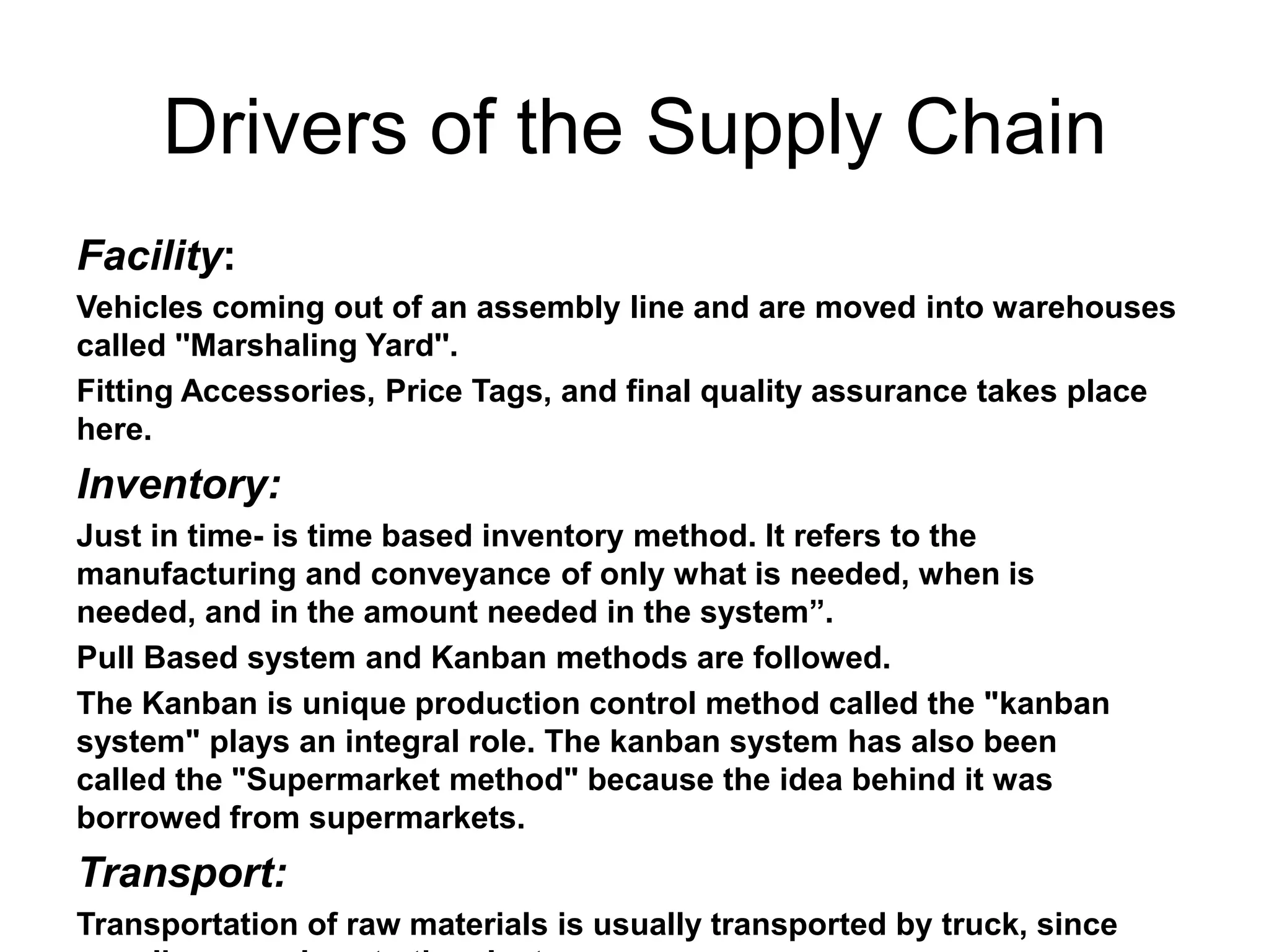 Toyota Logistics | PPTX