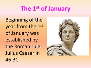 New Year in different countries | PPTX