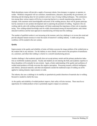 . Vision for welding industry | PDF