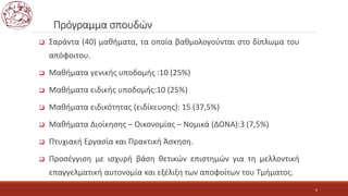 Παρουσίαση Τμήματος Διατροφής και Διαιτολογίας | PPT