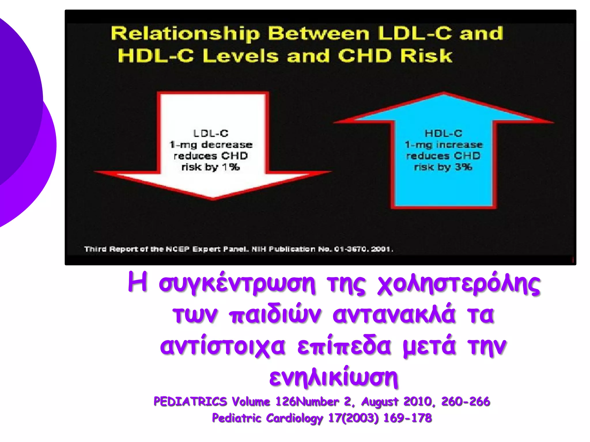 δυσλιπιδαιμιες στα παιδια διαγνωση και θεραπεια | PPT