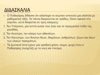 Πυθαγόρας | PPTX