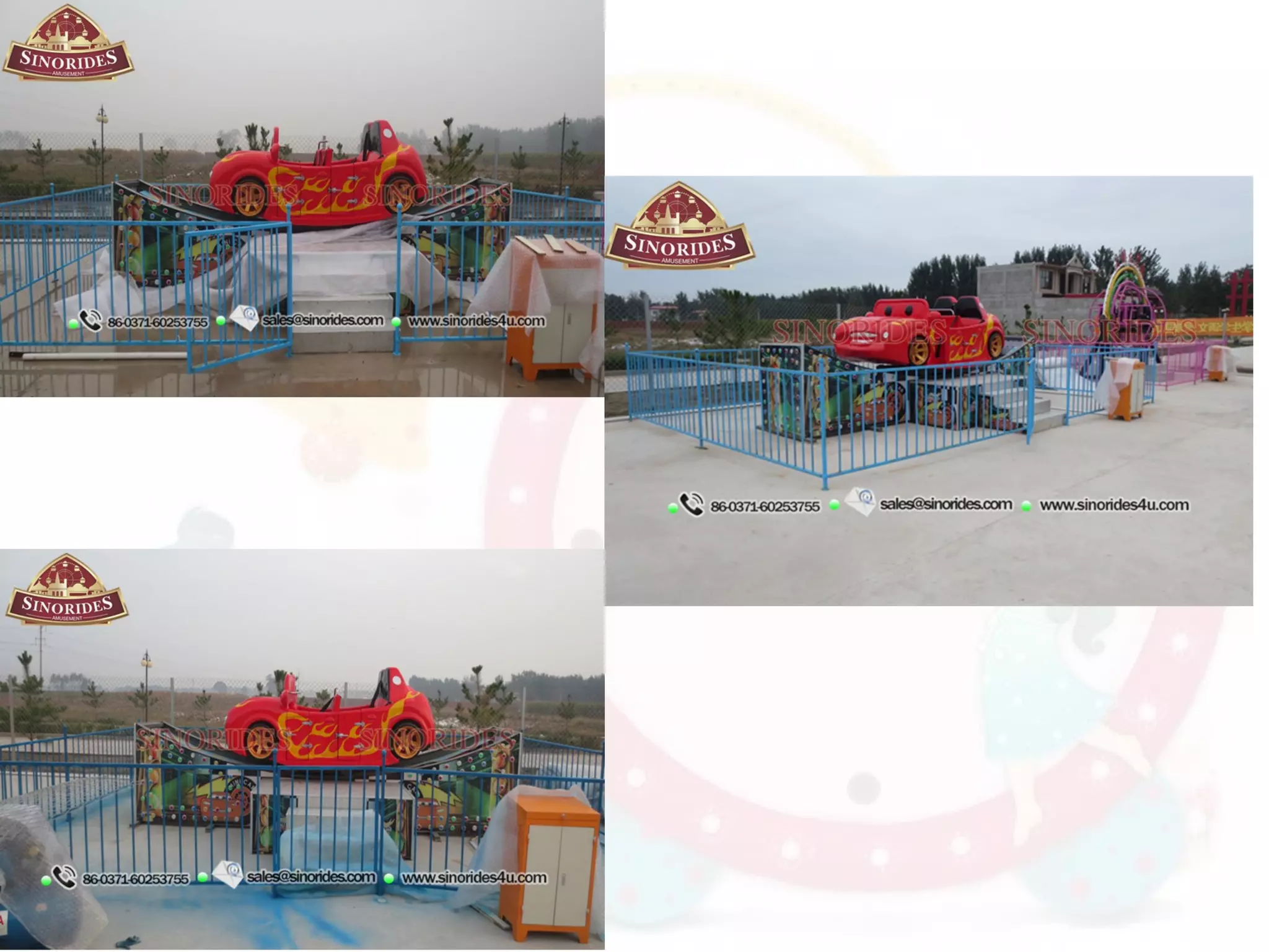 Mini Flying Car Rides | PPT | Amusement and Theme Parks | Attractions