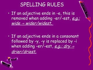 Ступені порівняння прикметників | PPT