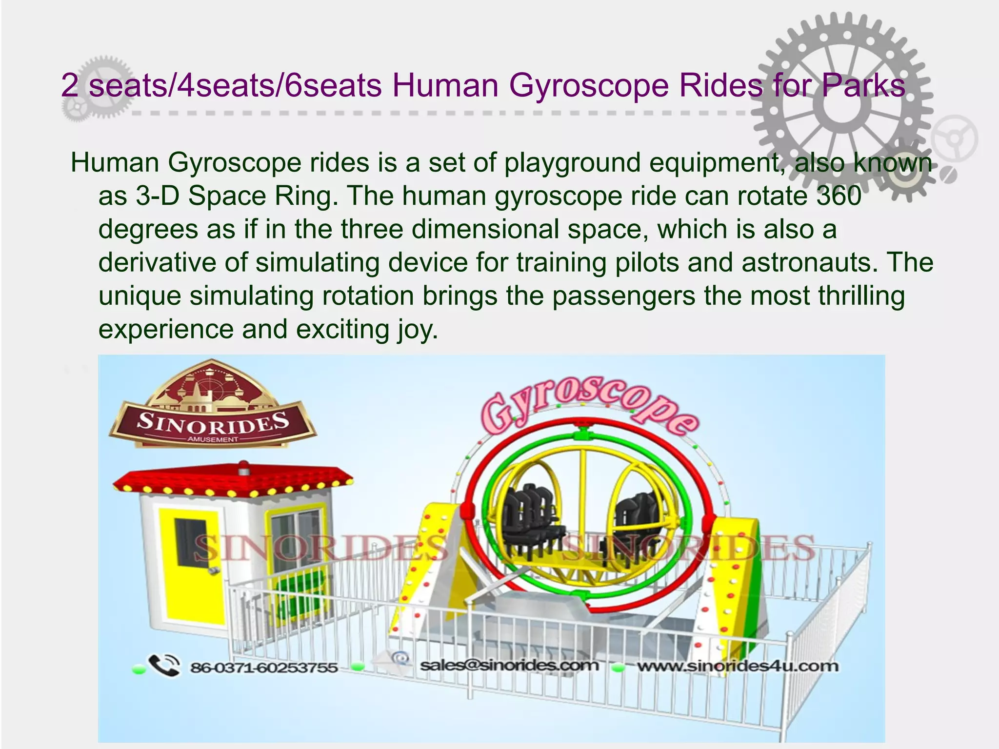 Human Gyroscope Rides | PPT