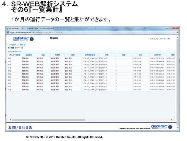 sr web解析システムログイン – sr web解析システム インストール – YCQRE