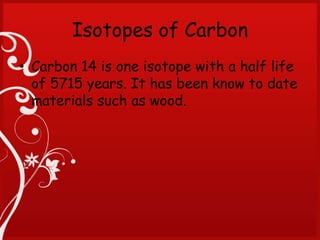 Carbon and its structure | PPTX