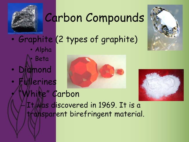 Carbon and its structure | PPTX | Chemistry | Science