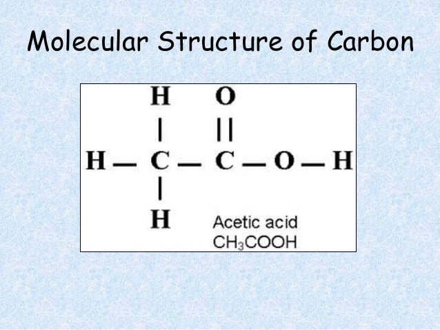 Carbon and its structure