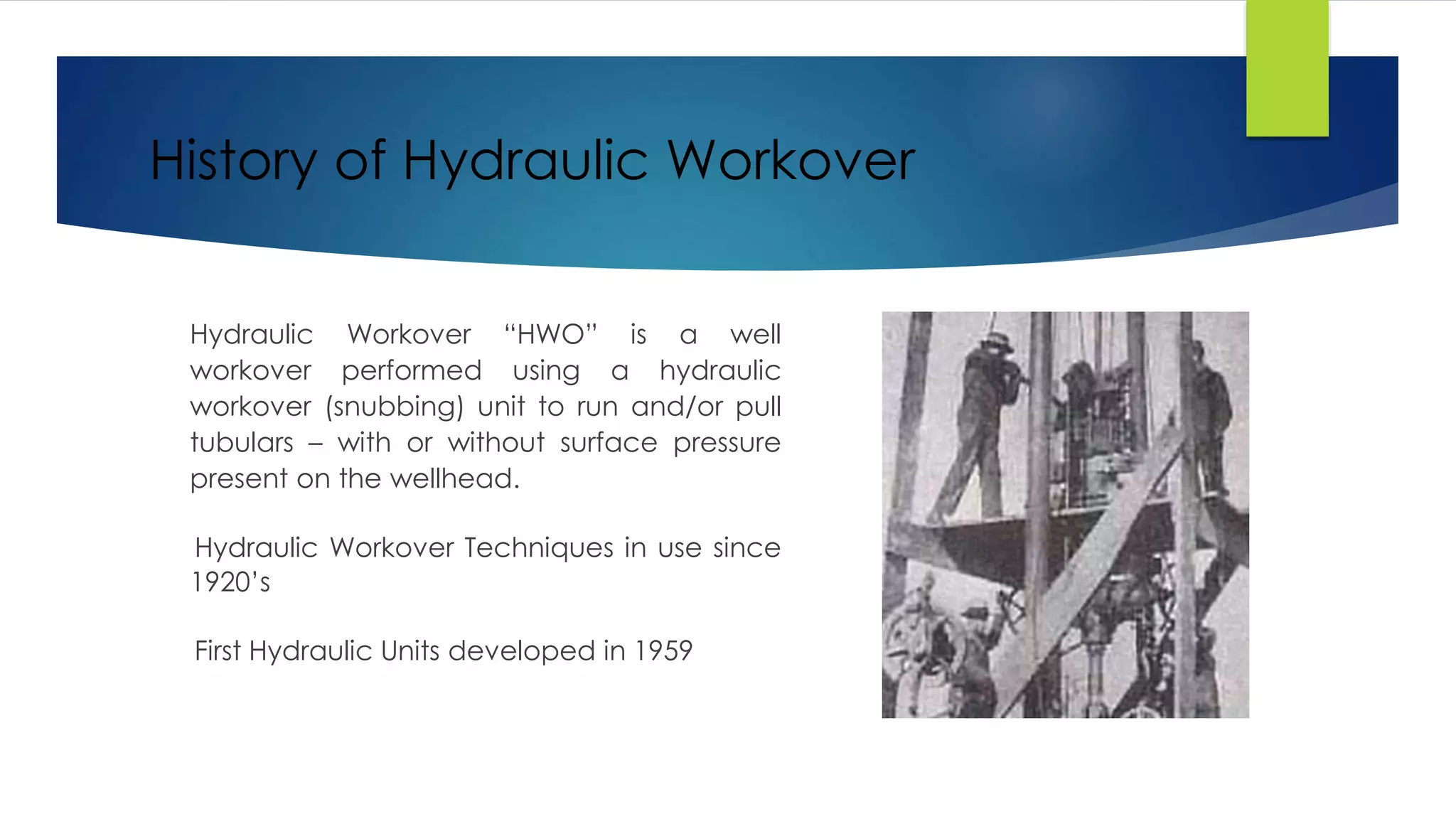 رضا مصطفوی طباطبایی Reza Mostafavi Tabatabaei, HWO, Hydraulic Work over ...