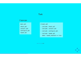 Deploy додатків Symfony2 з допомогою Ansible | PPT