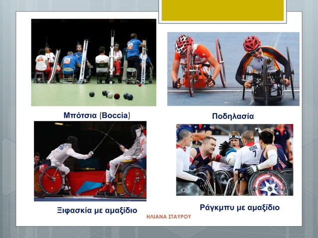 Ολυμπιακά και Παραολυμπιακά Αθλήματα | PPTX