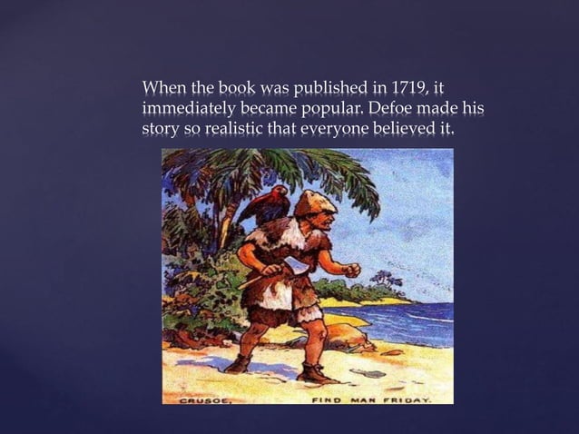 DANIEL DEFOE | PPTX | Fiction | Books and Literature