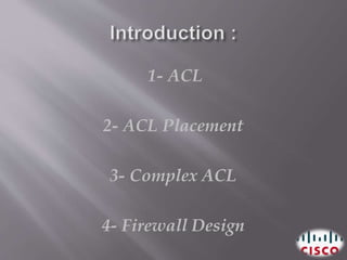 lmplementing Firewall Technologies | PPT