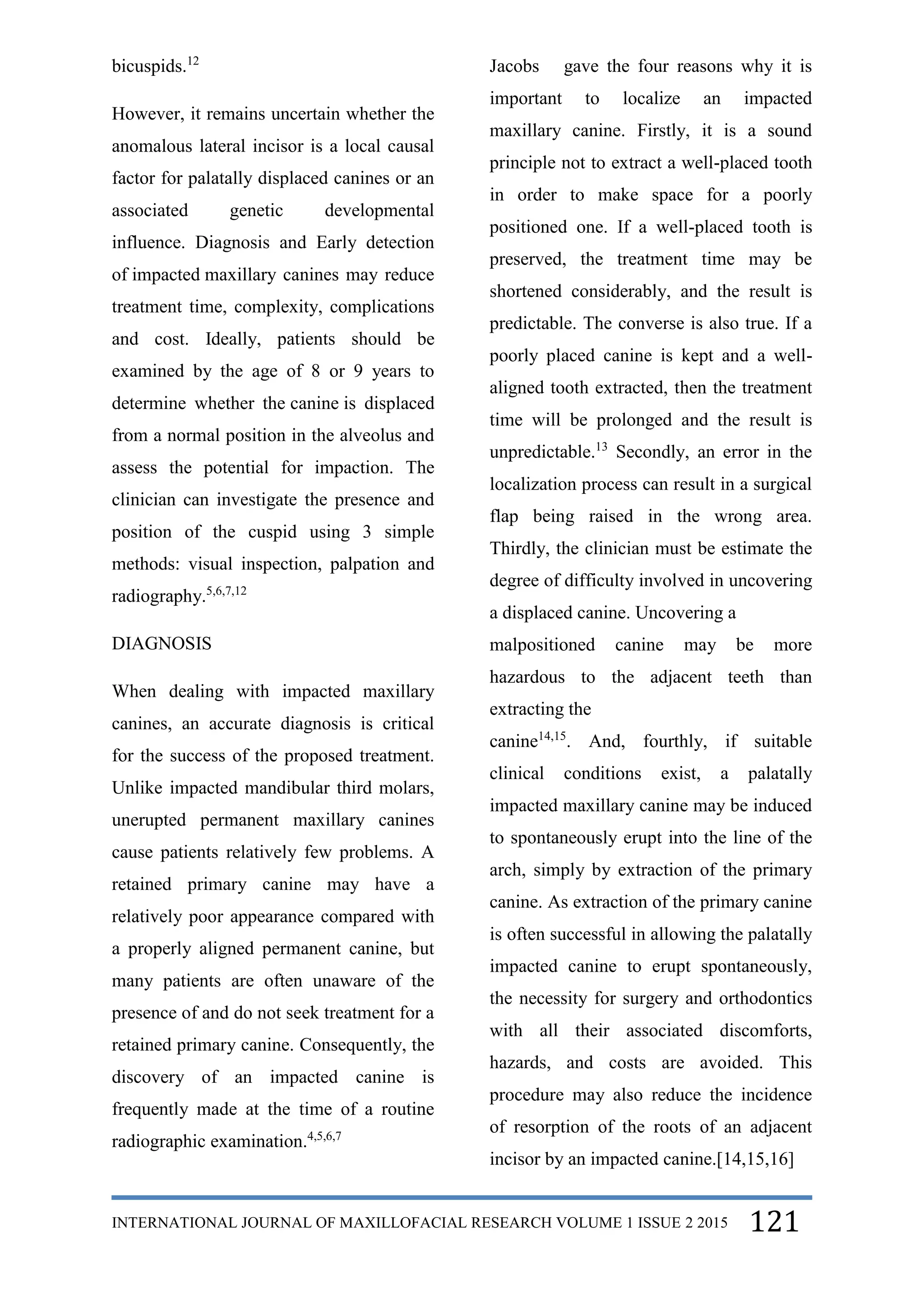 Interdisciplinary Approach in the | PDF