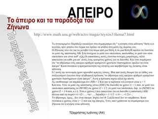 Άπειρο | PPT