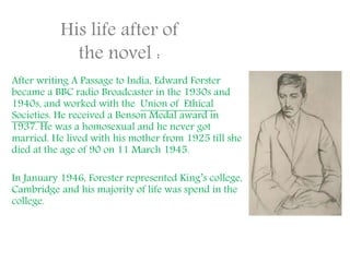 E.M.Forster | PPTX