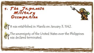Governments during the japanese occupation | PPTX