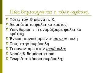 Πόλη κράτος | PPT