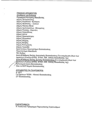πρόσκληση παρουσίασης στρατευσίμων | PDF