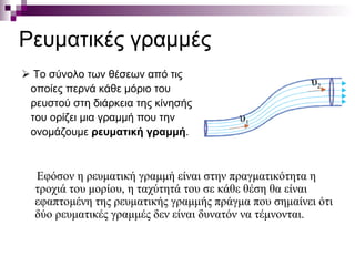 Ρευστά σε κίνηση | PPT