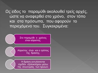 παραμυθι | PPTX