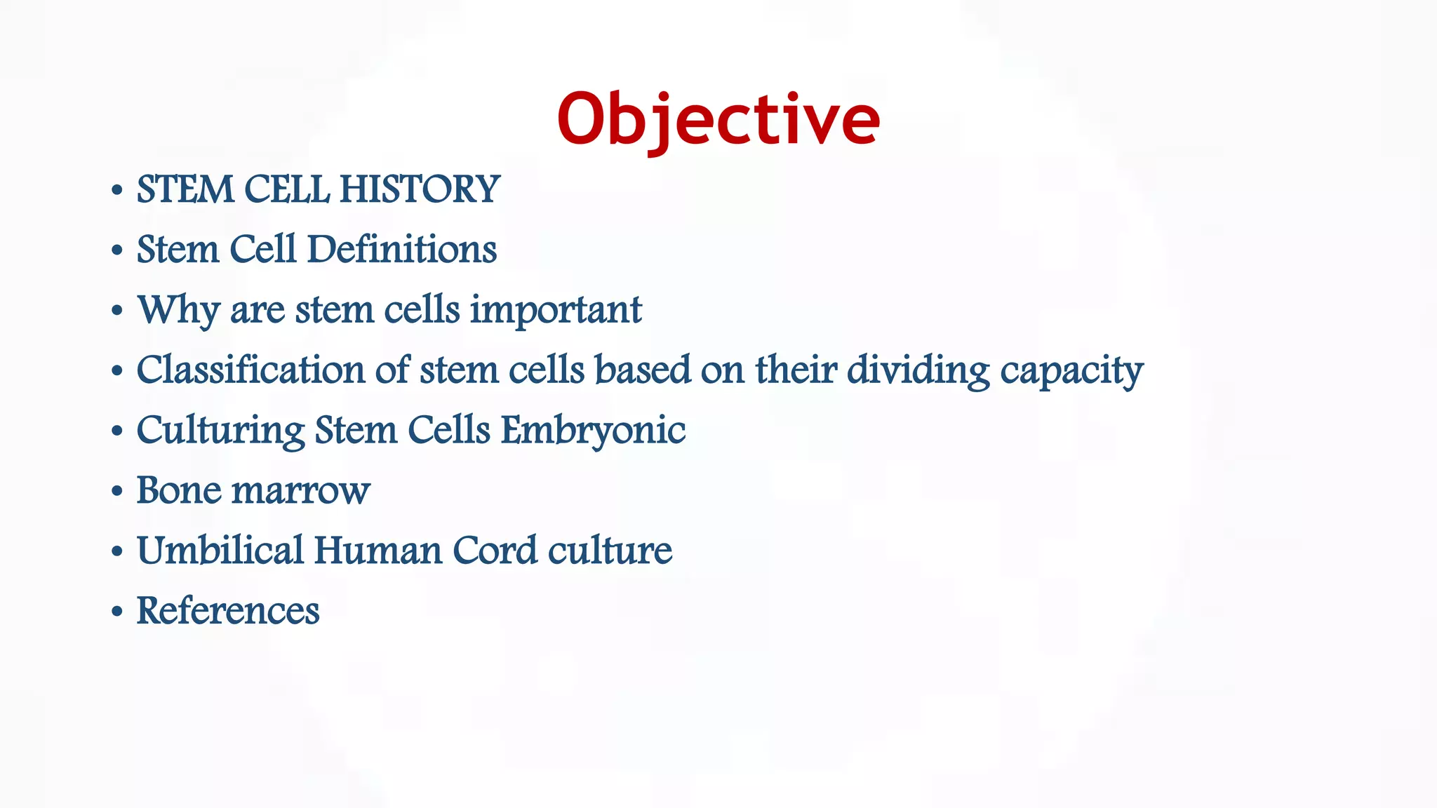 STEM CELL CULTURE | PPT