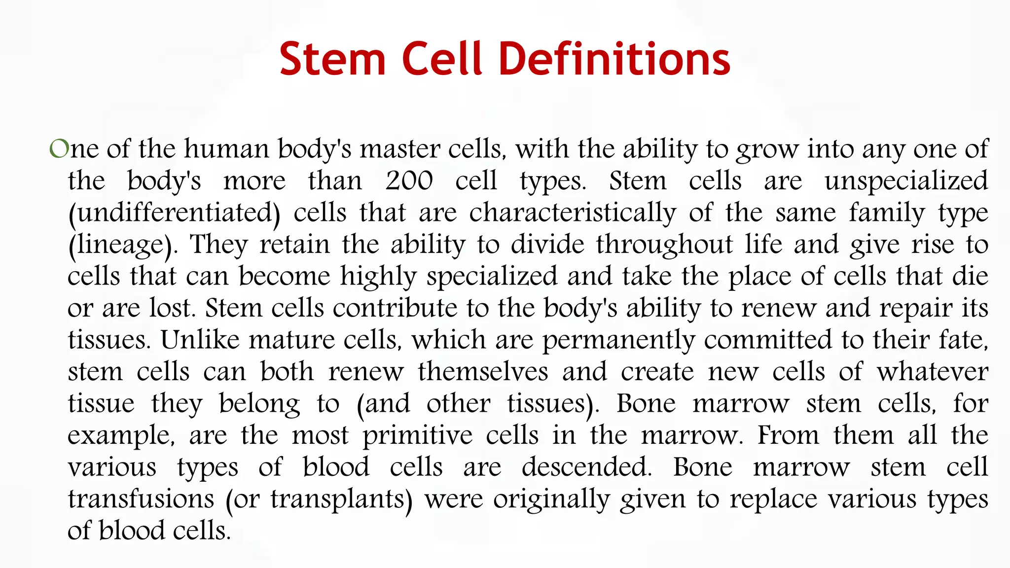 STEM CELL CULTURE | PPTX